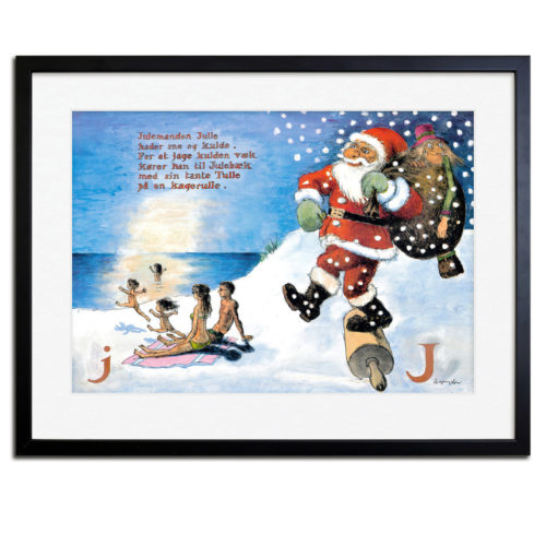 Halfdan Rasmussen - J - Art & Frame