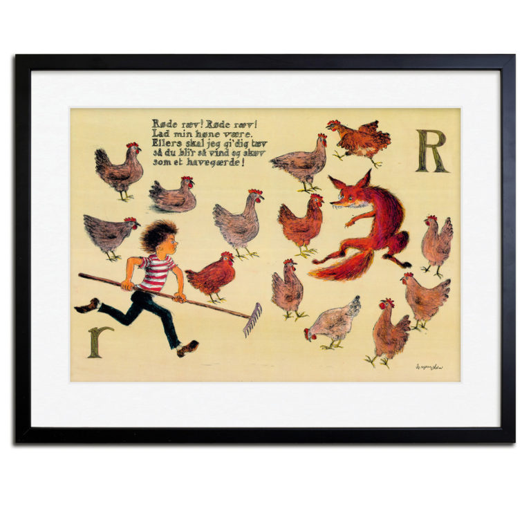 Halfdan Rasmussen - R - Art & Frame