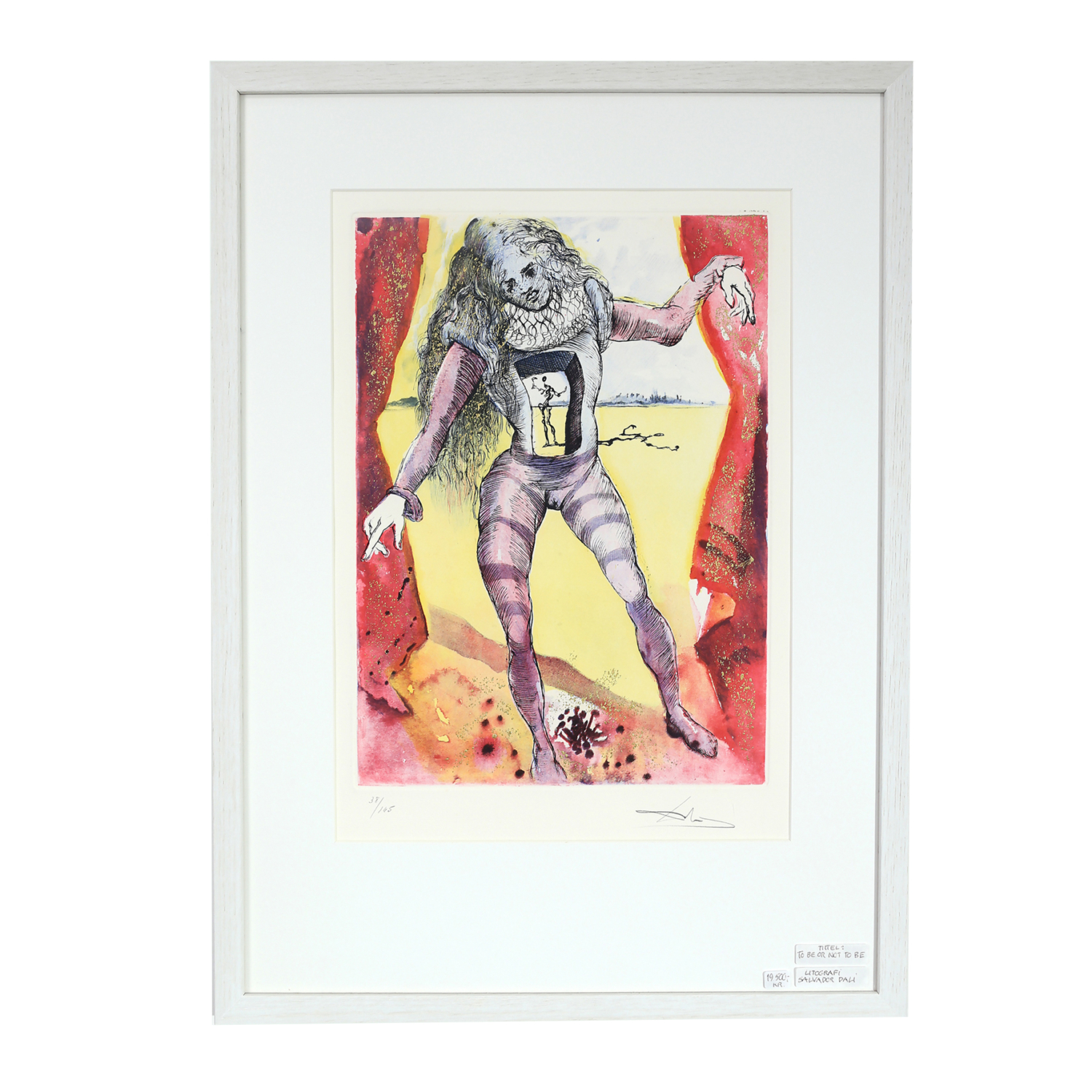 Hamlet litografi - Salvador Dali - Art & Frame