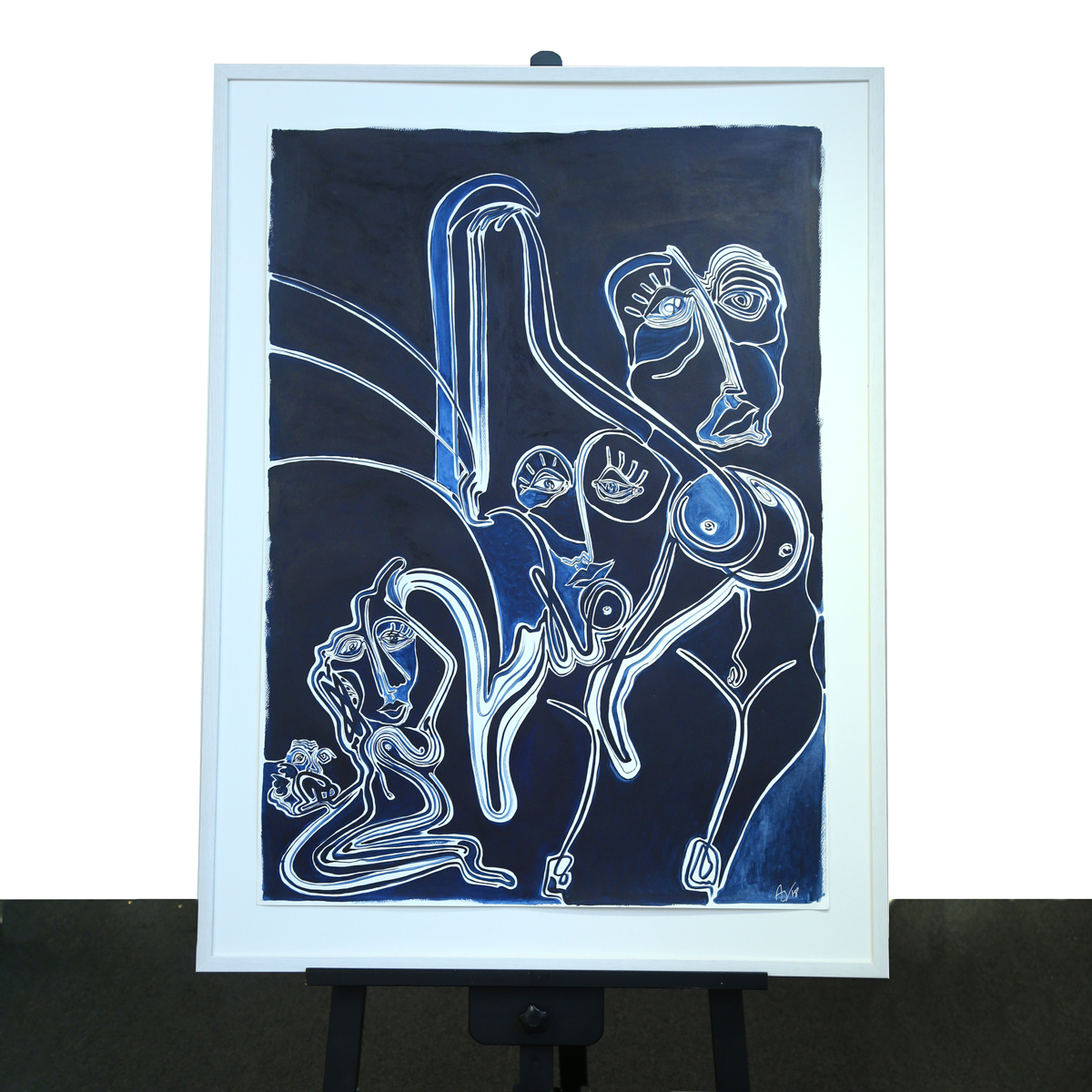 Original Maleri 08 - Art & Frame